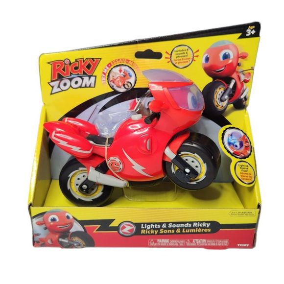 Tomy | Toys | Ricky Zoom Lights Sounds Large 7 Toy Motorcycle With ...